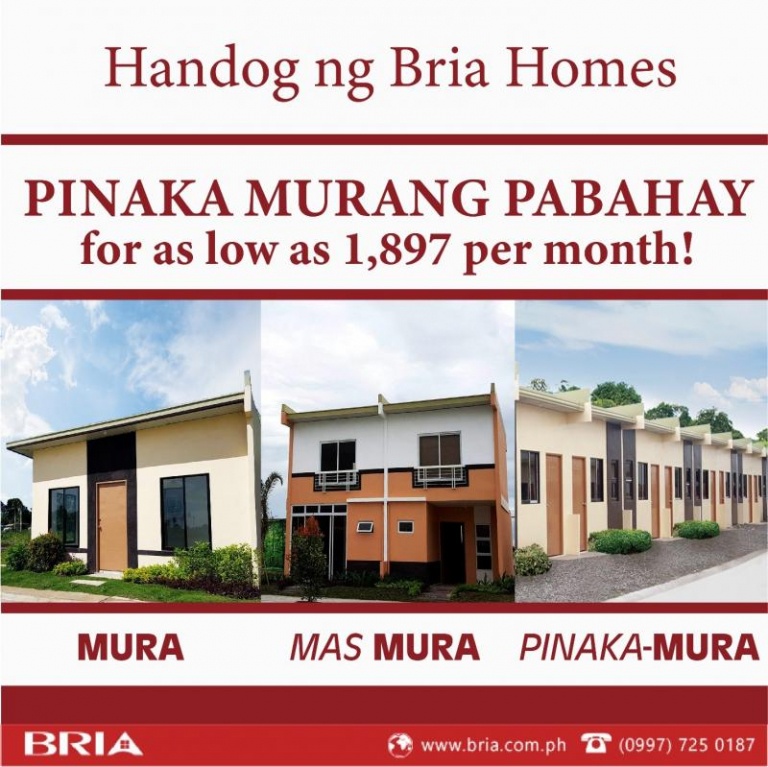 What's your dream home? | Bria Homes affordable house and lot