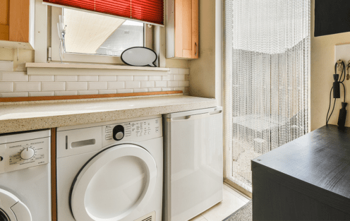 8 Ideas on where to put your washing machine | Bria Homes